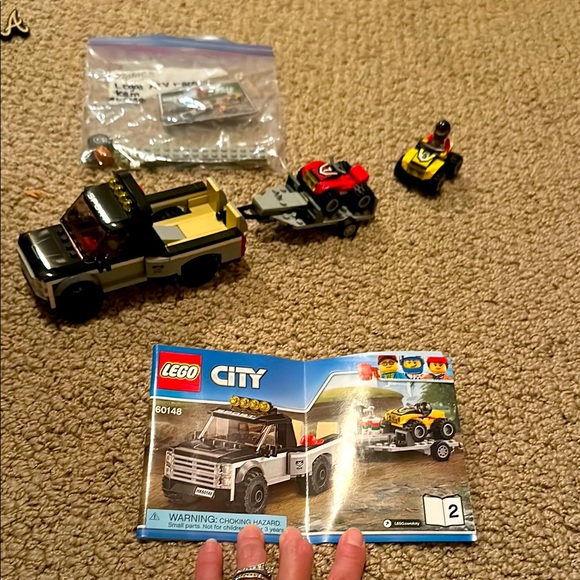 Lego | Toys | Lego City Offroad Atv Adventure Race Set Black And Yellow ...